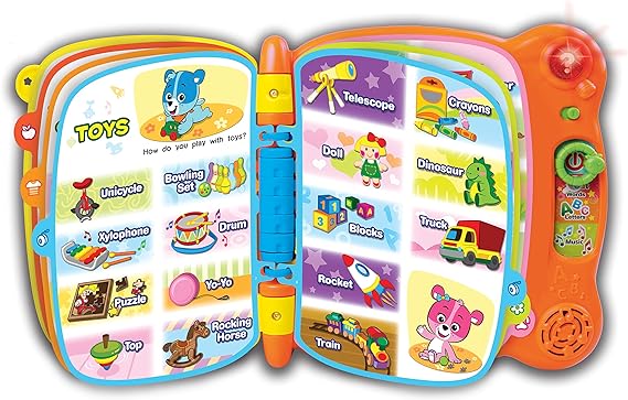 VTech Touch & Teach Libro de Palabras – Seguro 100+ Palabras